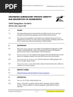 AASHTO T84 (Specific Gravity & Absorption of Fine Aggregate) PDF | PDF ...
