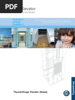 Tke Elevator Product Guide | PDF | Elevator | Door
