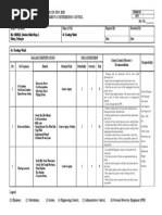 HIRARC Table Dosh Office | PDF | Risk | Injury