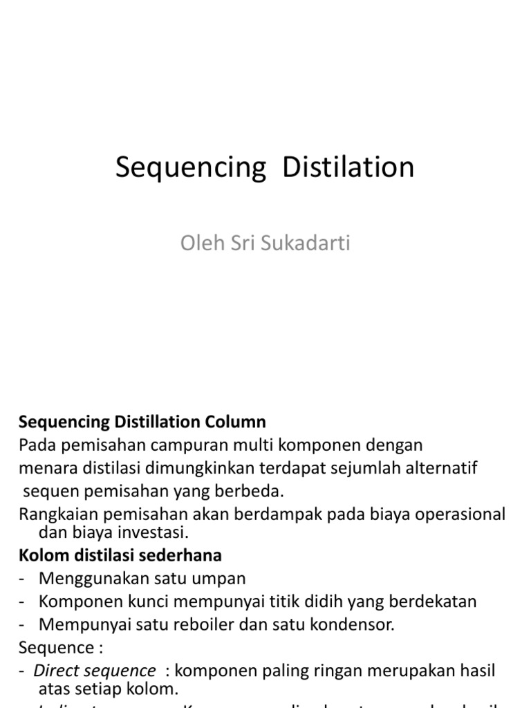 Sequencing Distillation (ReV) | PDF