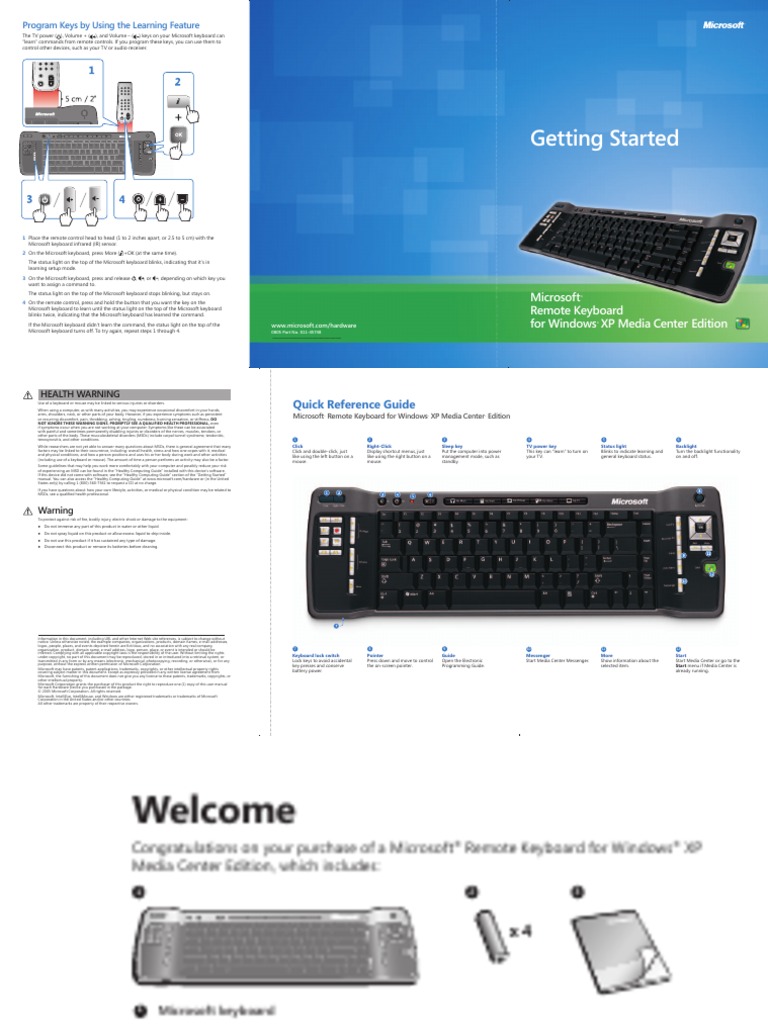MCE Keyboard | PDF | Computer Keyboard | Microsoft Windows