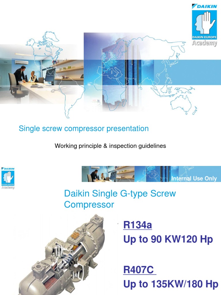 ZH Screw Compressor Presentation - CAW - English | PDF | Bearing ...
