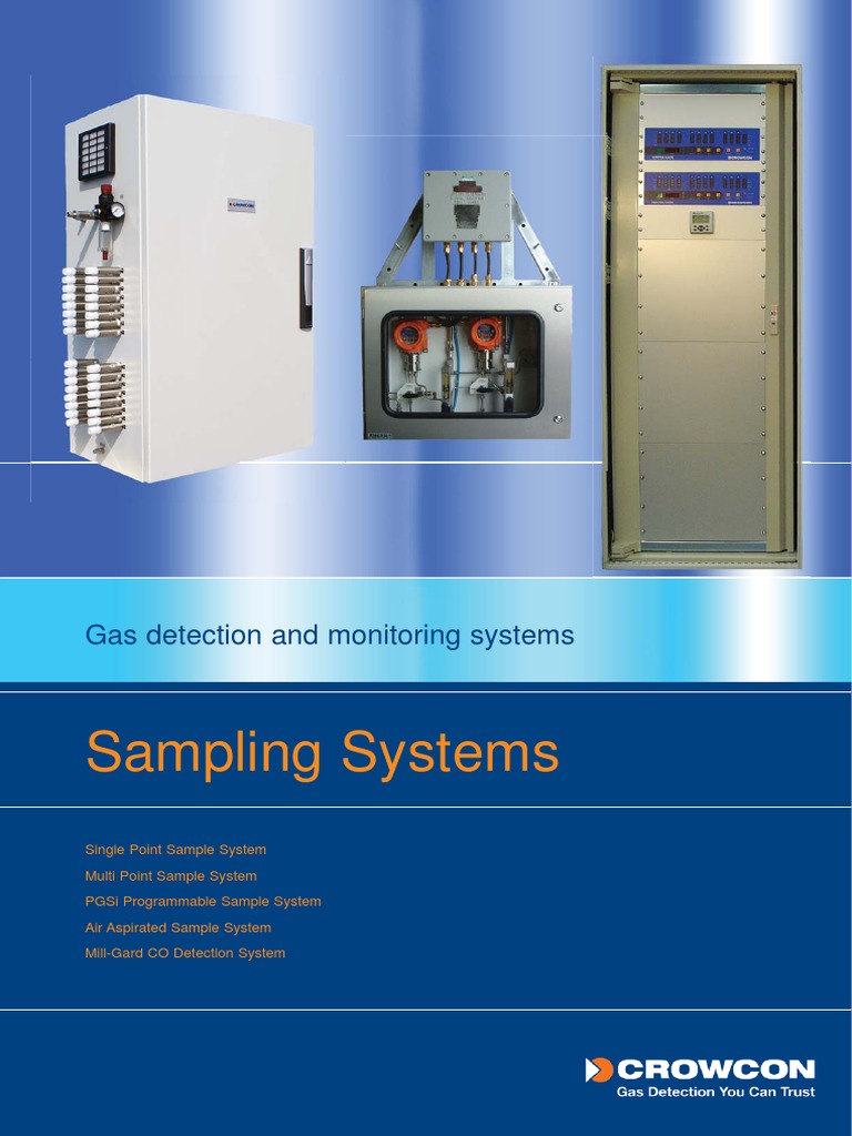 Crowcon Sampling Systems | PDF | Relay | Gases