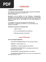 Quasi Delict Reviewer | PDF | Negligence | Damages