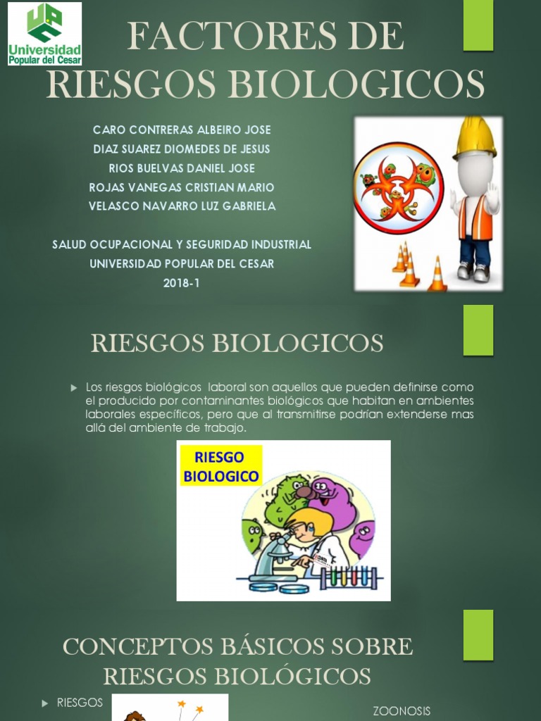Factores de Riesgos Biologicos | PDF | Laboratorios | Biología