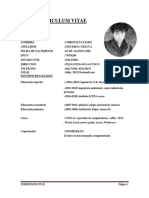 Curriculum Vitae Alejandro | PDF | Negocios