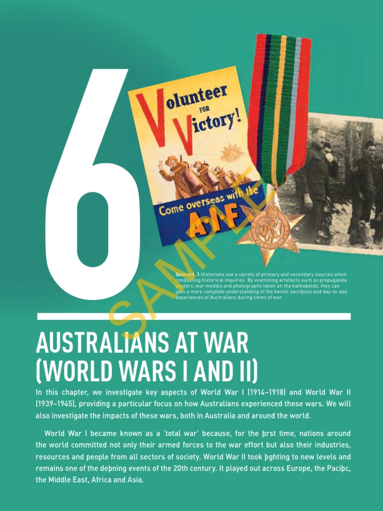 Oxford Insight History 9 Ch6 Australians at War | PDF | Allies Of World ...