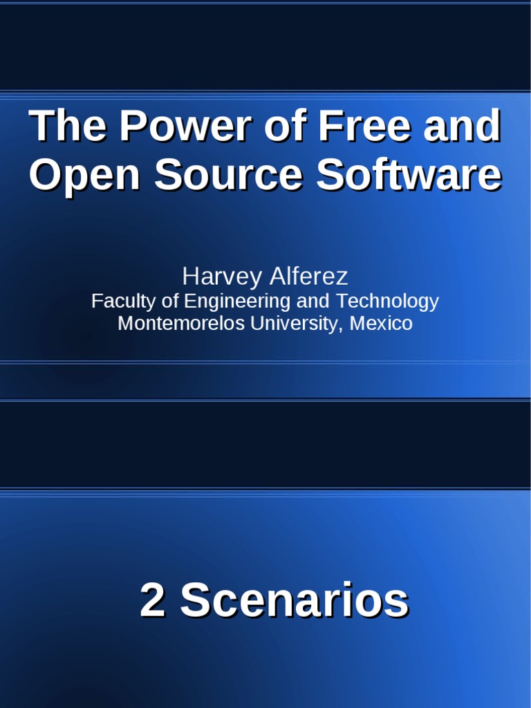 The Power of Free and Open Source Software | PDF | Free Software | Linux
