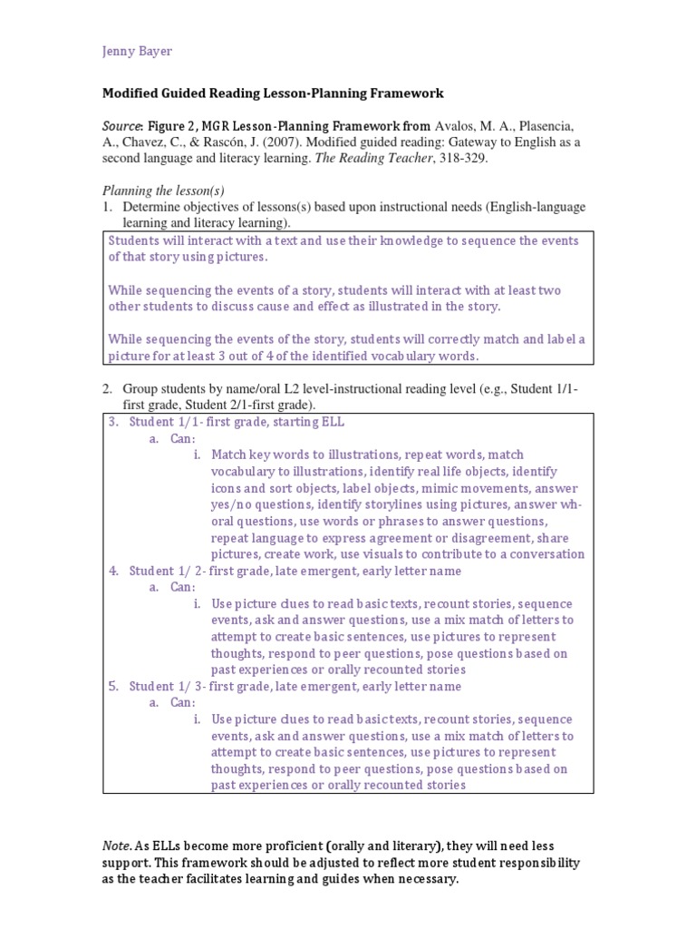 Modified Lesson 3 | PDF | Vocabulary | Question
