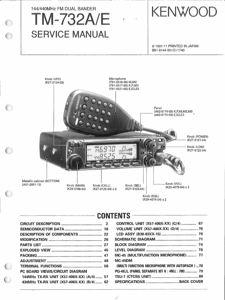 TM 732a SVC Man | PDF