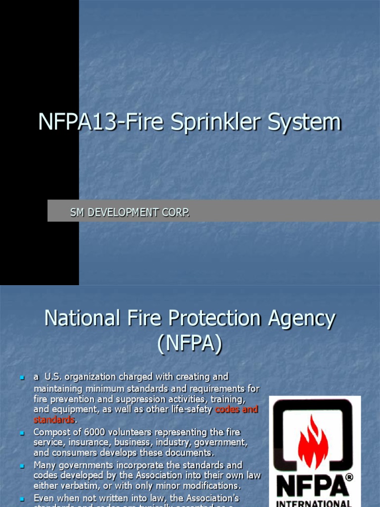 Fire Protection and NFPA | PDF | Fire Sprinkler System | Building ...