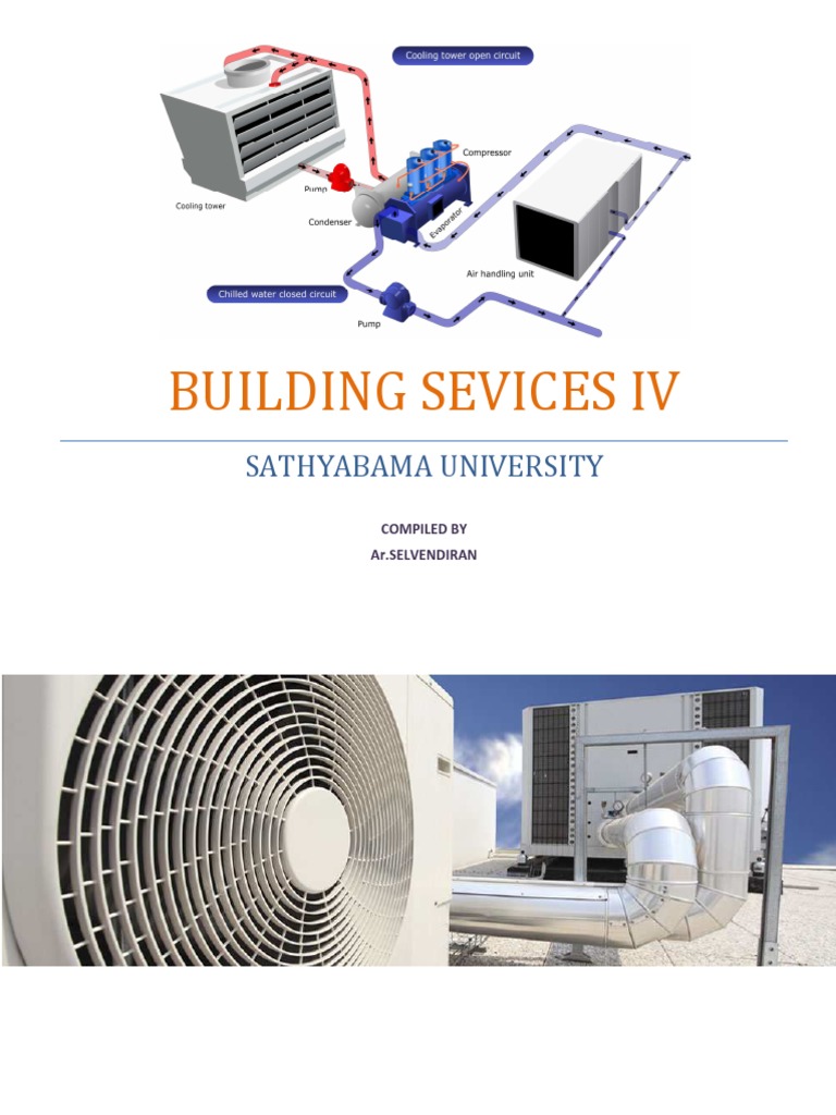 Building Services IV-hvac Notes | PDF | Air Conditioning | Duct (Flow)