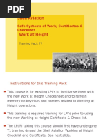 Working at Height Certificate | PDF | Insulator (Electricity) | Scaffolding