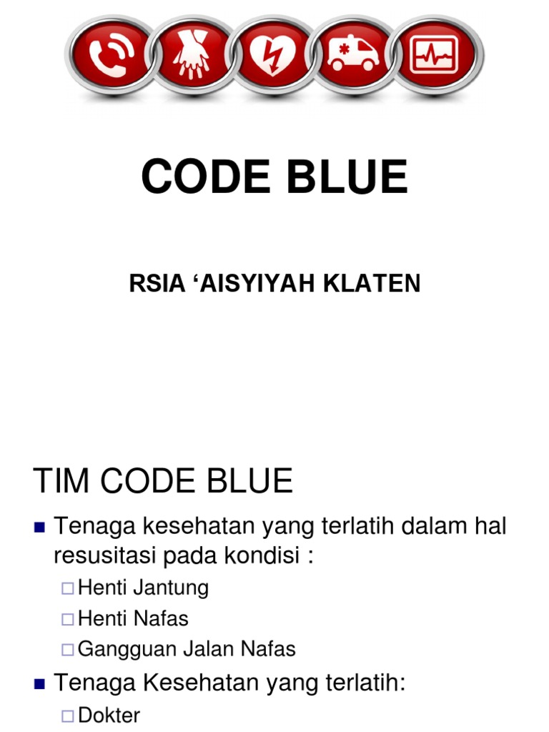 Code Blue | PDF