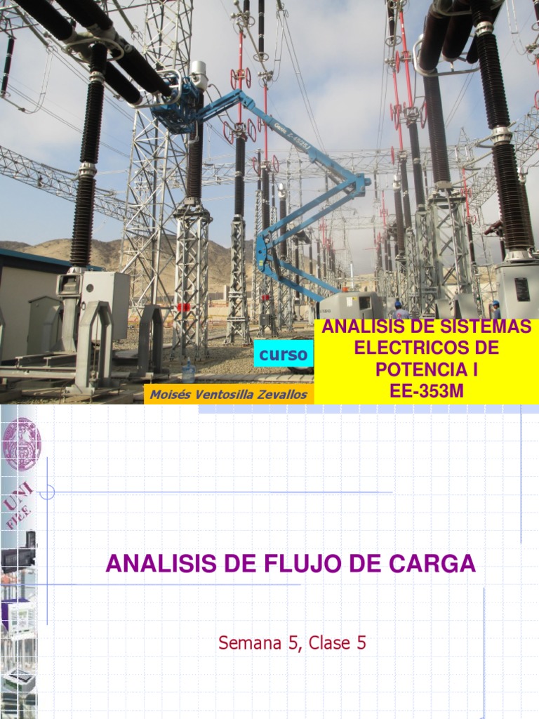 Curso: Analisis de Sistemas Electricos de Potencia I EE-353M | PDF | Energia electrica ...