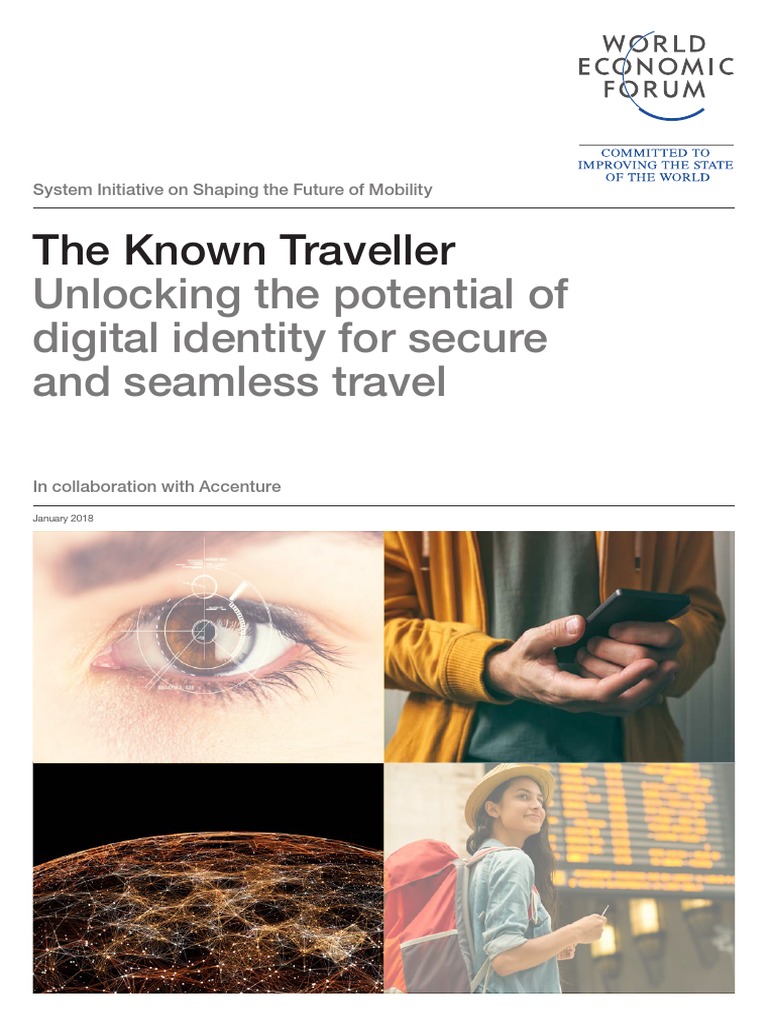 WEF the Known Traveller Digital Identity Concept | Online Safety ...