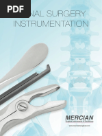 Instrument Count Sheet | PDF | Medical Procedures | Surgery