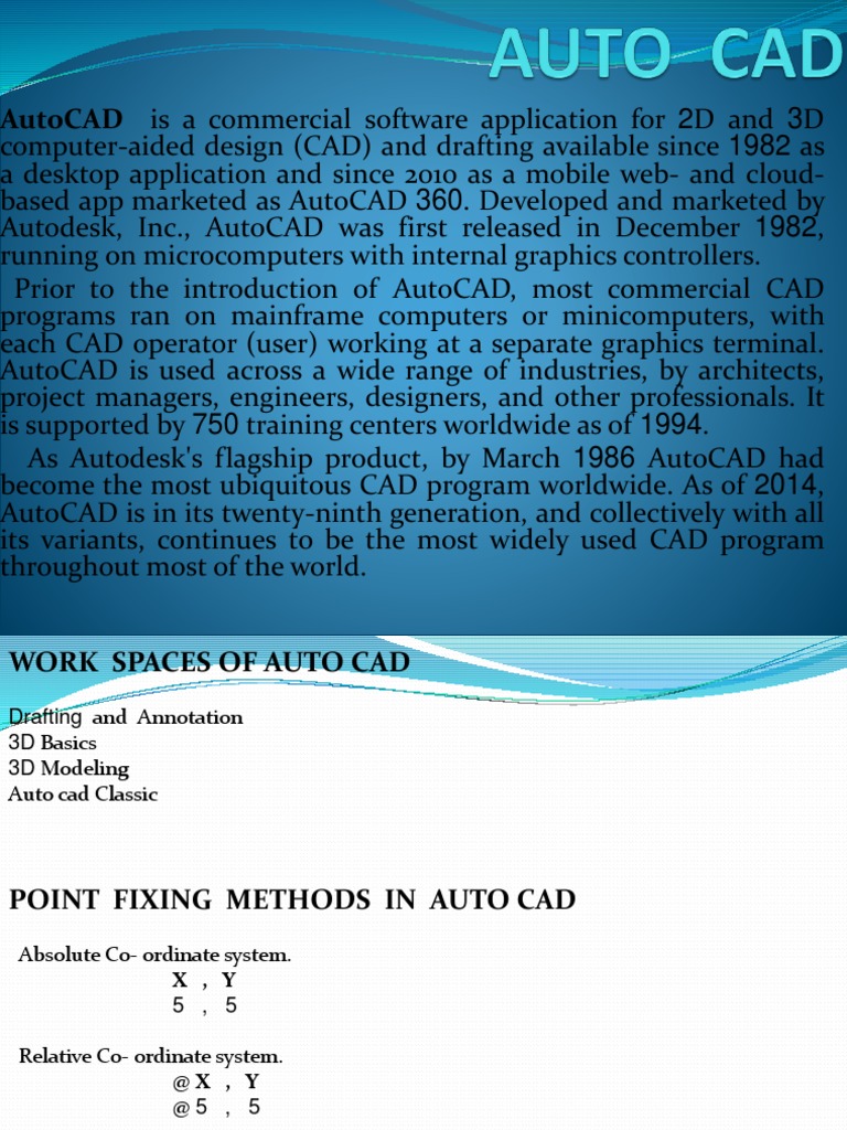 AUTOCADE | PDF | Auto Cad | Computer Engineering