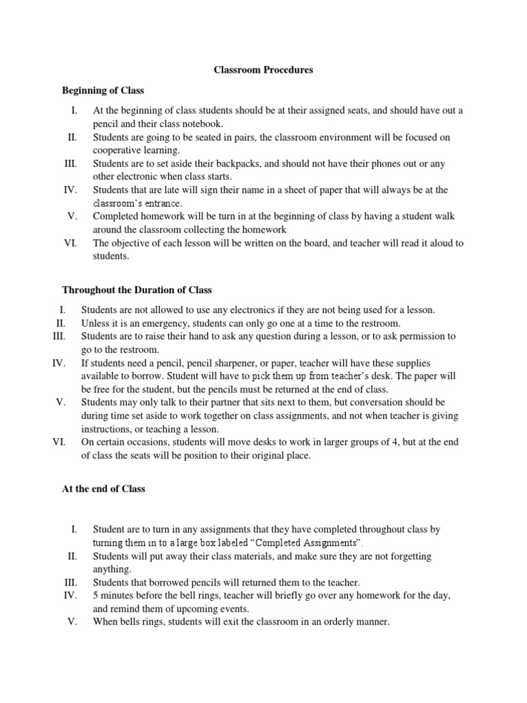 Discipline Strategies and Classroom Procedures | PDF | Homework | Teachers