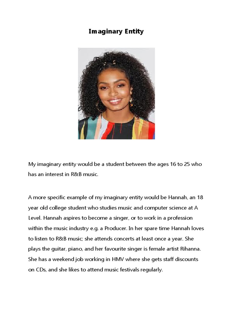 Imaginary Entity | PDF