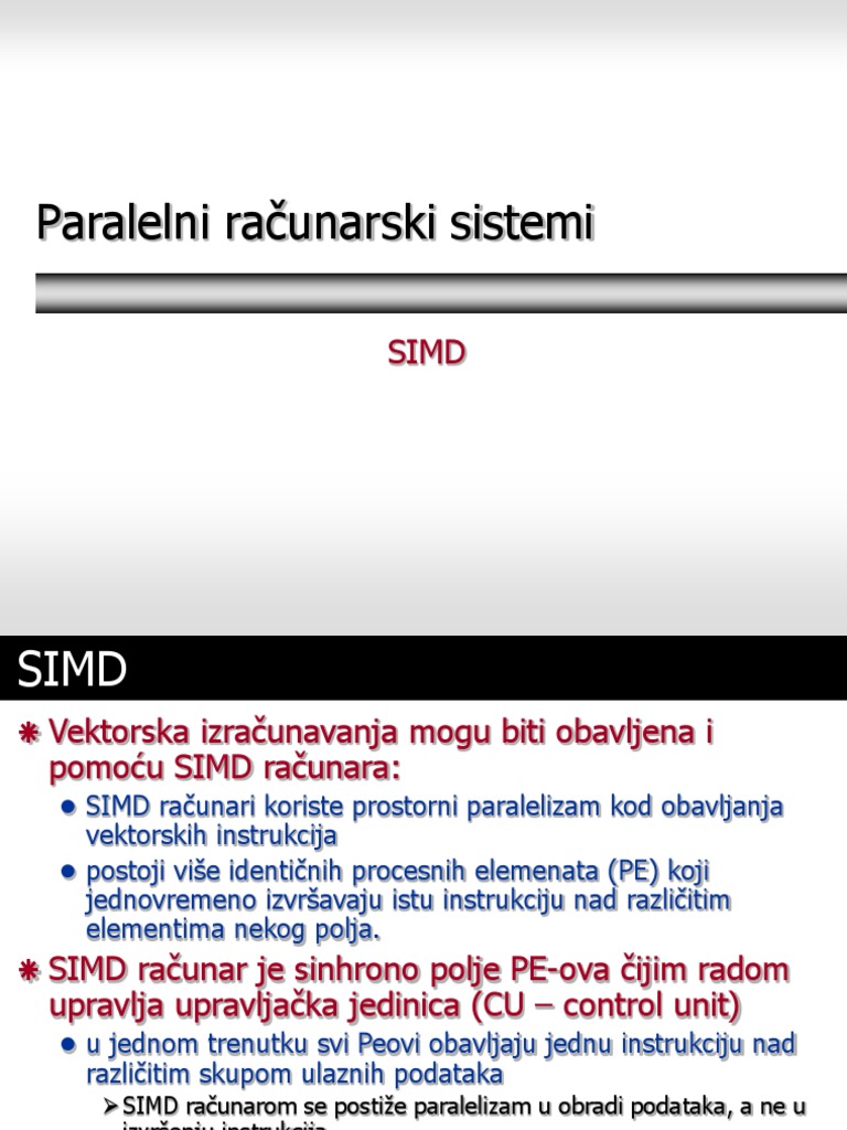Simd | PDF