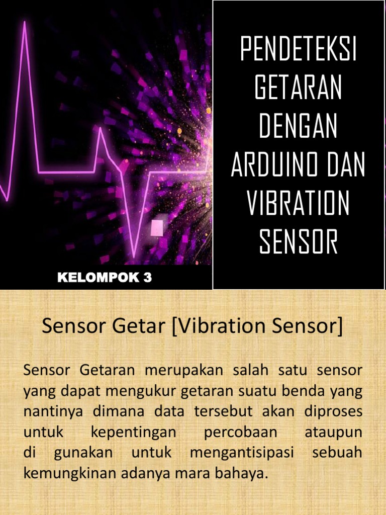 Pendeteksi Getaran Dengan Arduino Dan Vibration Sensor | PDF