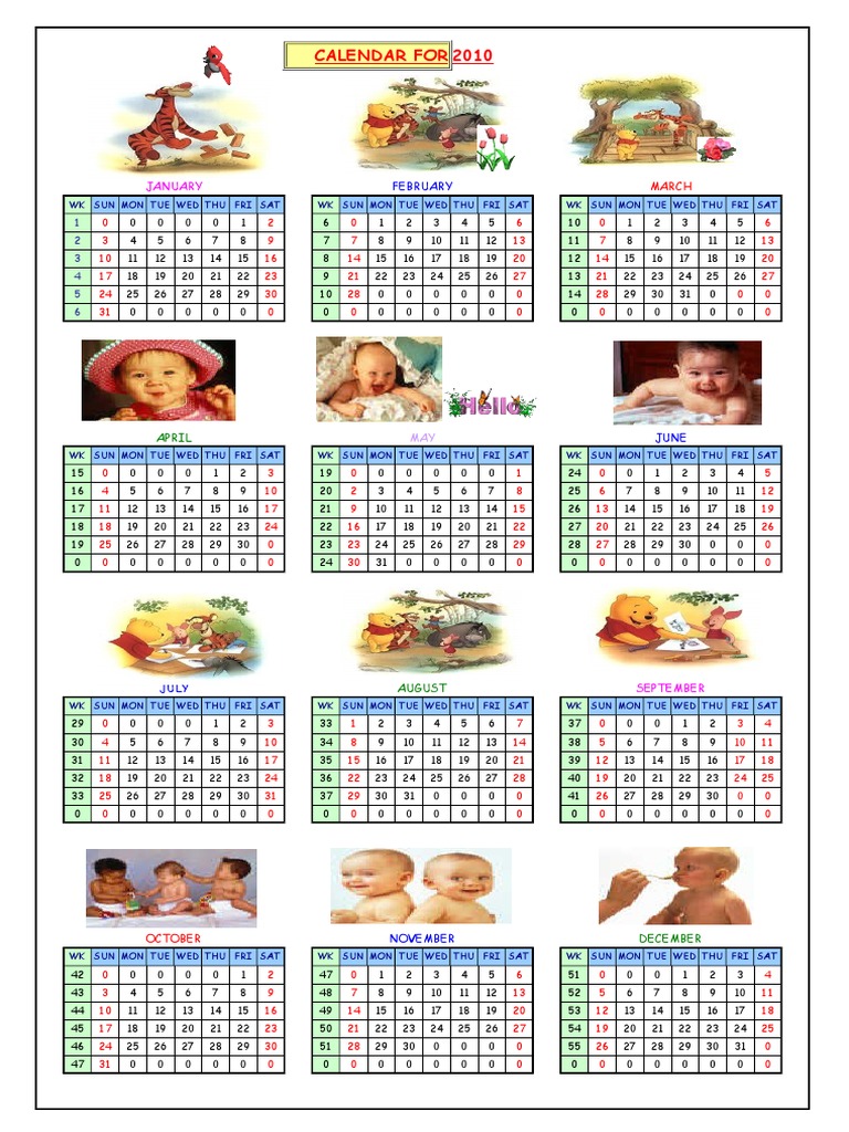 Calendar For Lifetime | PDF