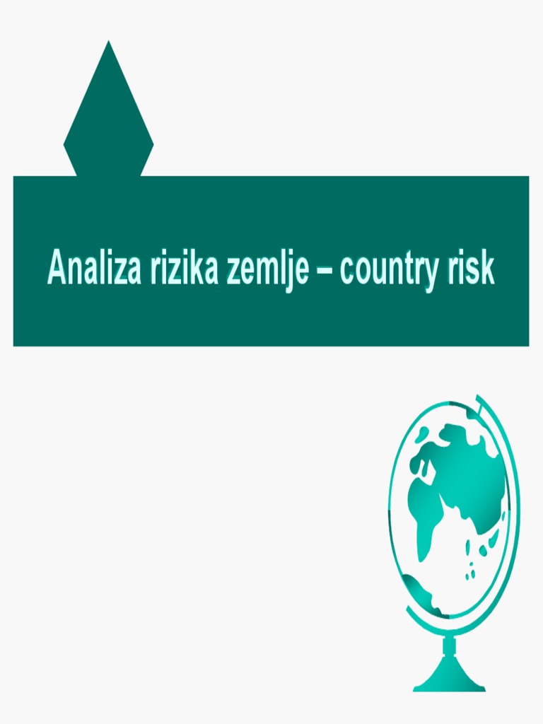 Analiza Rizika Zemlje - Country - Risk-P | PDF
