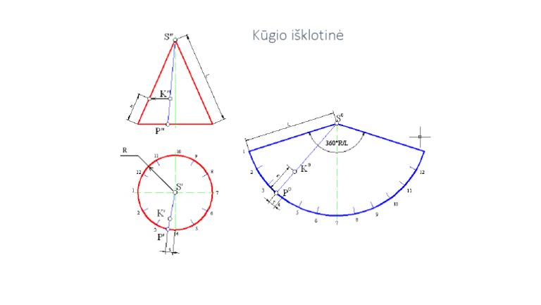 Kūgio Išklotinė | PDF