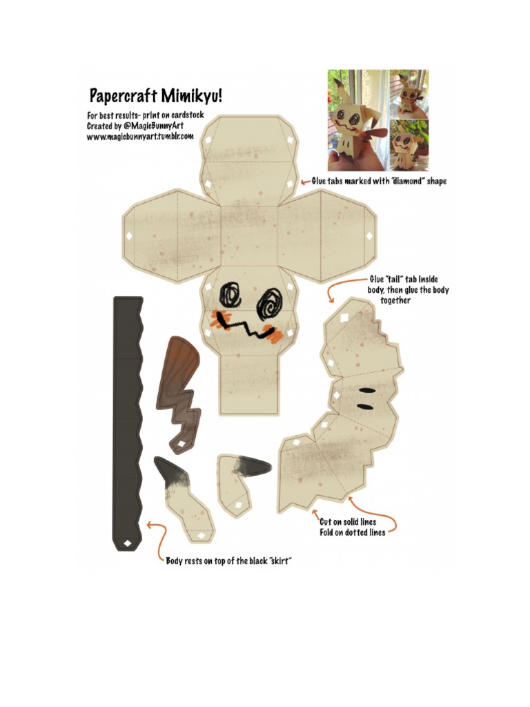 Papercraft Pokemon | PDF