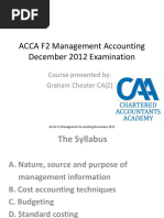 Management Accounting Syllabus 2024 | PDF | Internal Rate Of Return ...