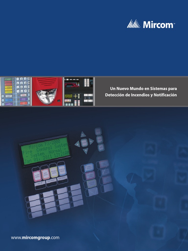 Mircom - Fire Detection - Notification - Bro - MIR-M-0013 - Spanish PDF ...