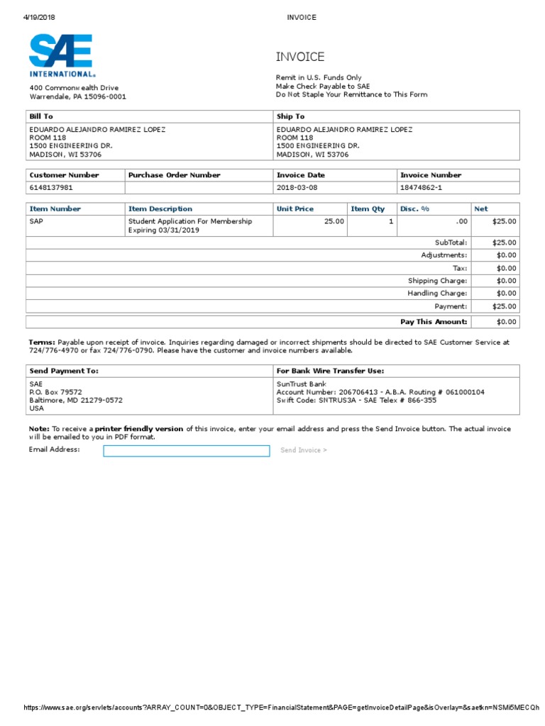 Invoice | Download Free PDF | Invoice | Banking