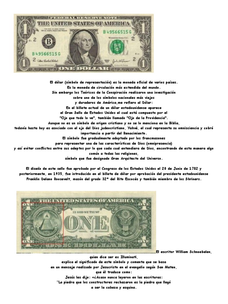 El Dólar | PDF | Illuminati | Masonería