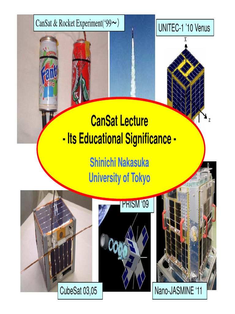 Overview of CanSat Education Programs | PDF | Satellite | Nature