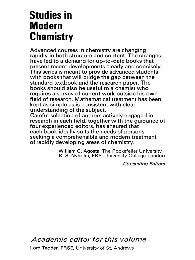 (Studies in Modern Chemistry) R. L. M. Allen (Auth.) - Colour Chemistry ...