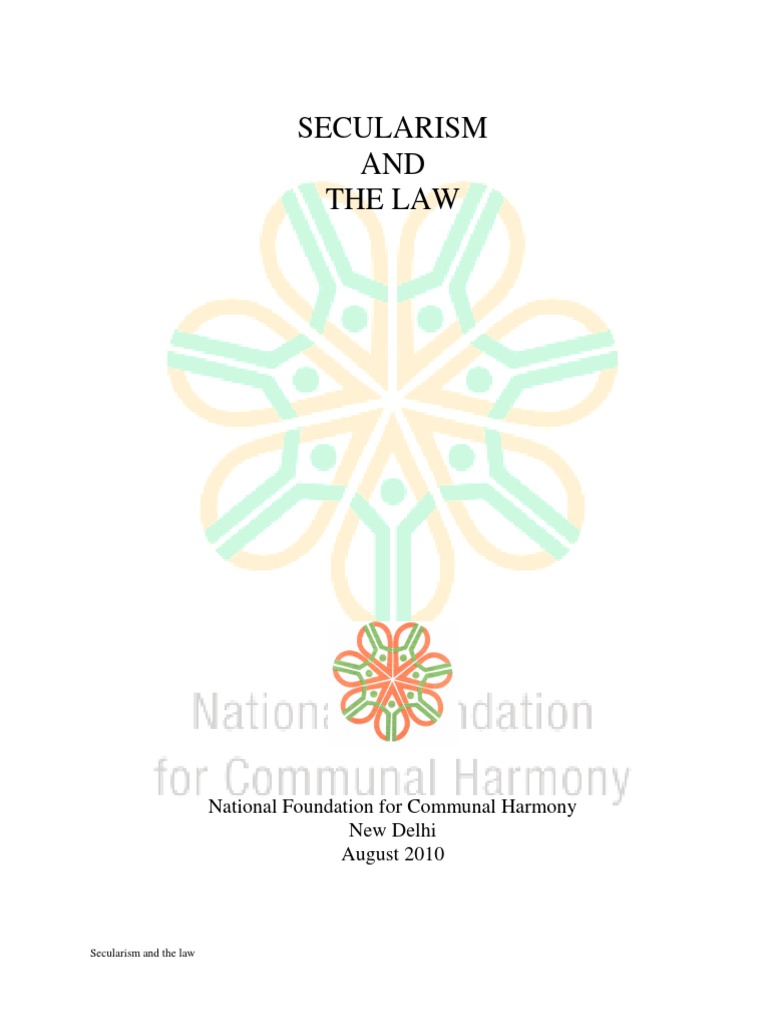 Secularism PDF | PDF | Secularism | Constitution