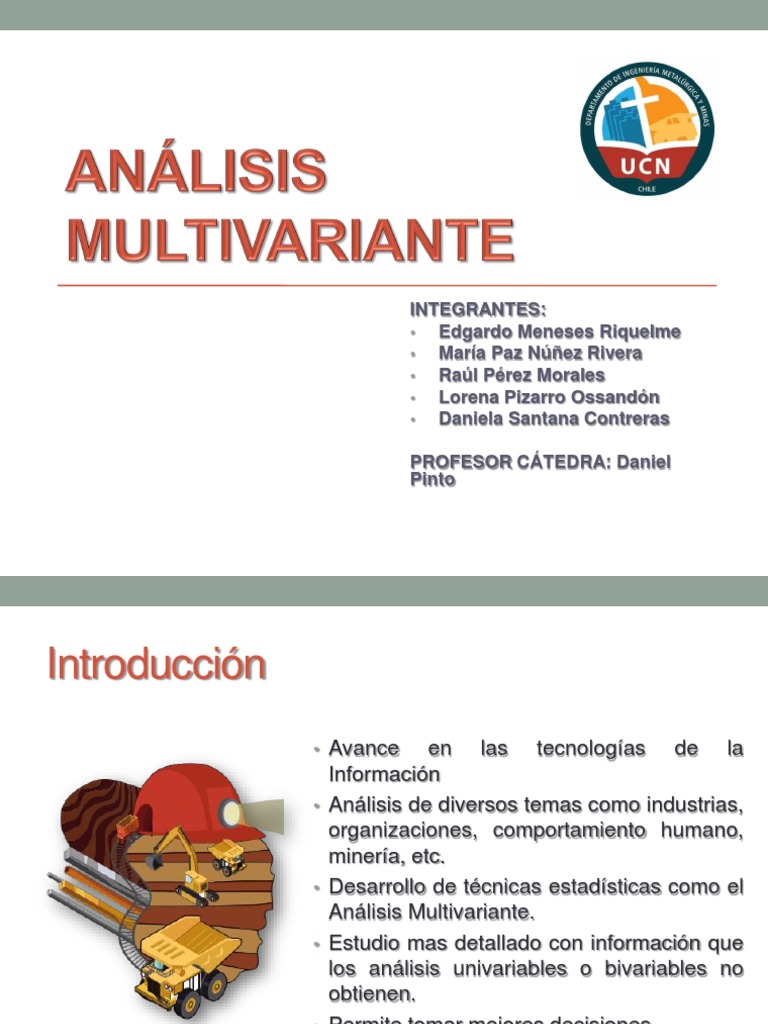 Analisis Multivariante | PDF | Regresión lineal | Análisis de regresión