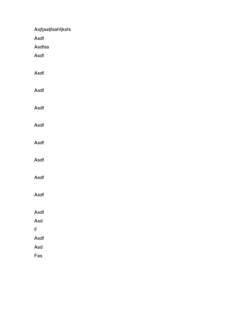 Asjfjasljfsahfjksfs Asdf Asdfas Asdf | PDF