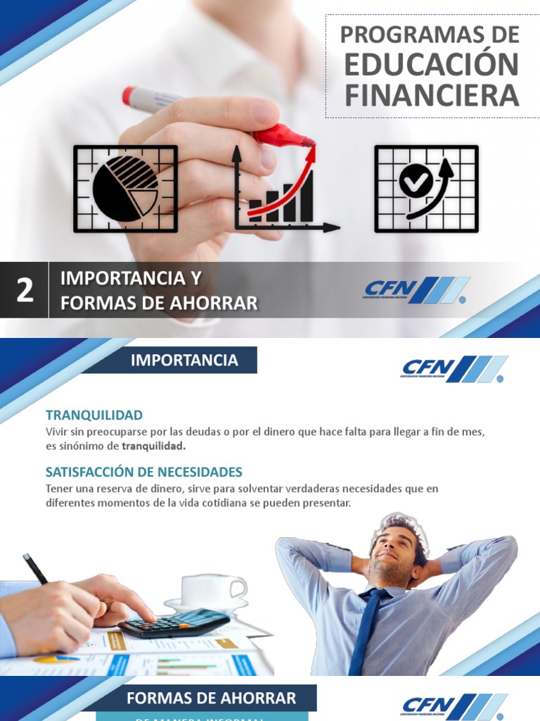Modulo II Importancia y Formas de Ahorrar | PDF | Ahorro | Presupuesto