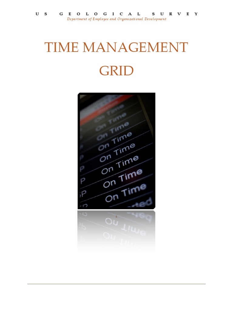 Covey's Time Management Grid | PDF | Time Management | Professional Skills