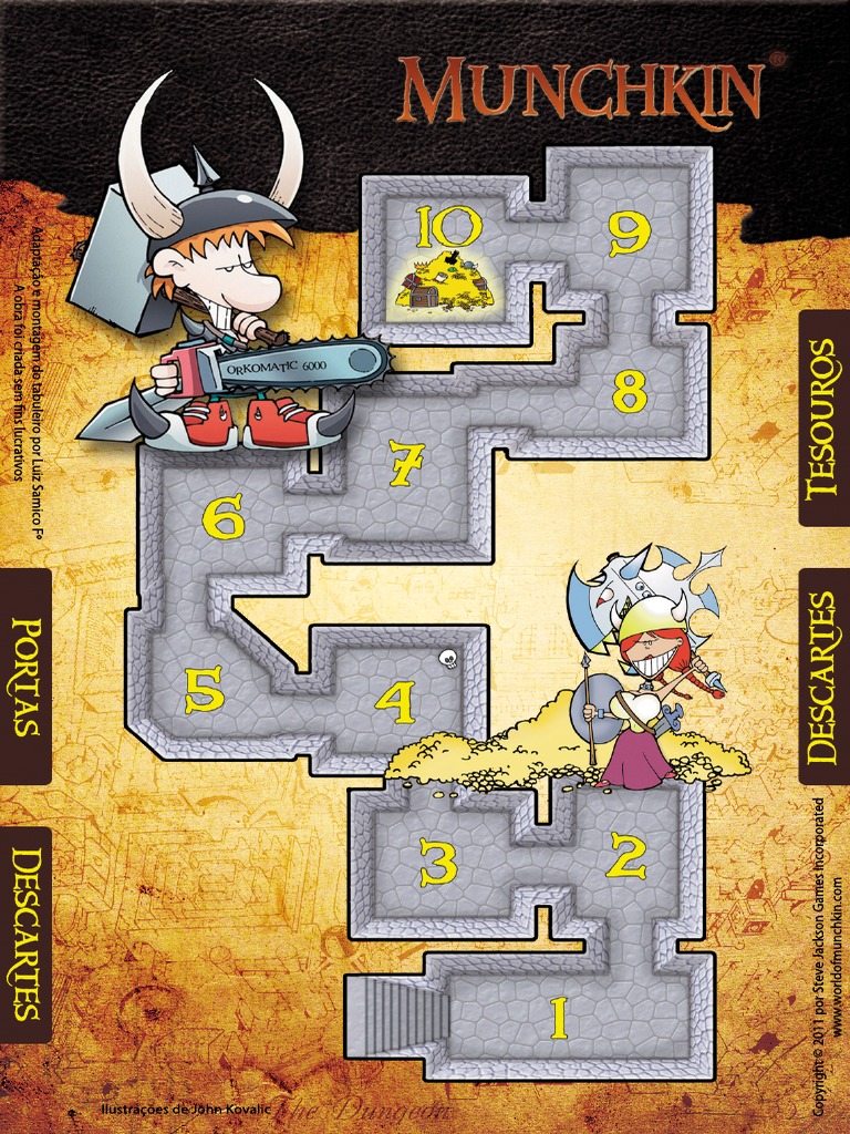 3 - Tabuleiro Munchkin FIT PDF | PDF