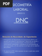 Ejemplos de DNC.docx | Cuestionario | Cliente