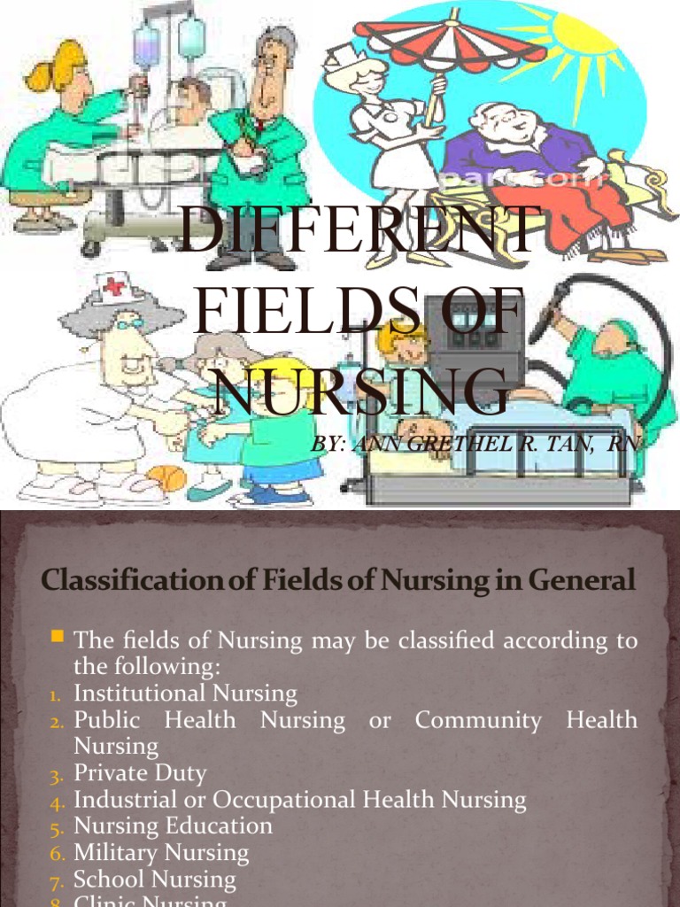 Overview of Nursing Fields | PDF | Nursing | Hospital
