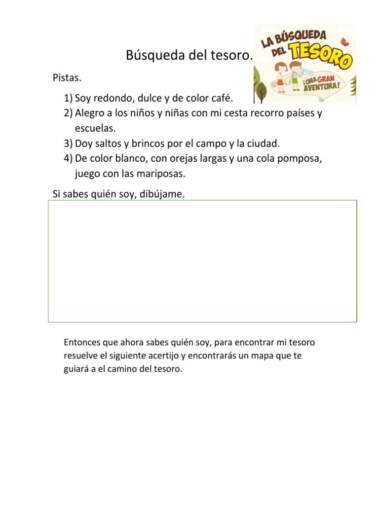Búsqueda Del Tesoro | PDF