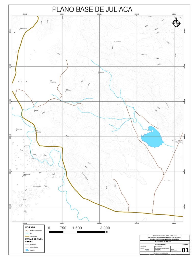 Plano Base Juliaca | PDF