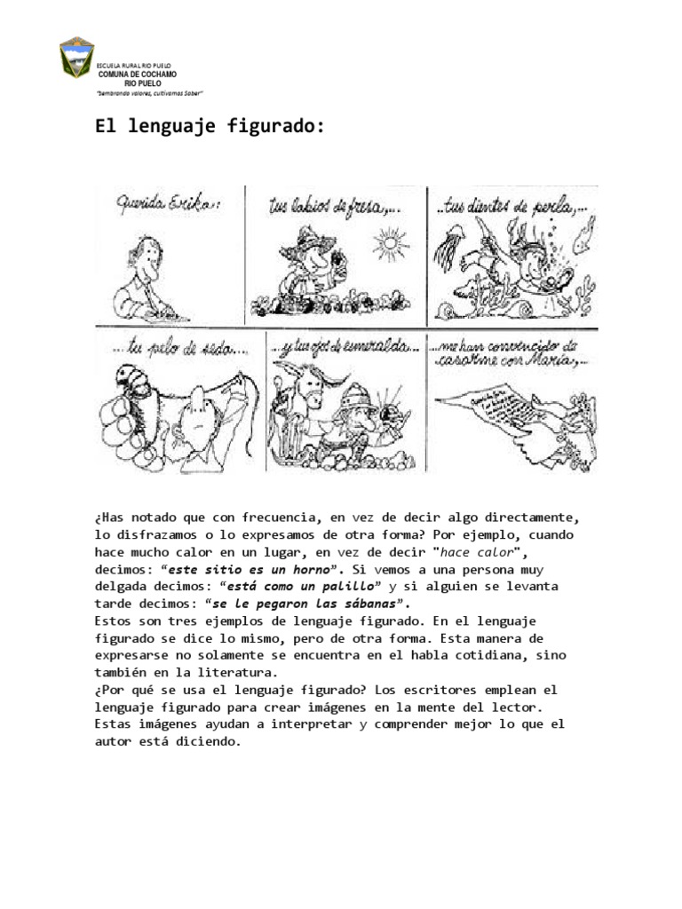 El Lenguaje Figurado | PDF | Artes del Lenguaje y Comunicación | Poesía