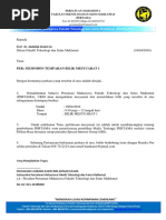 Contoh Surat Permohonan Sebut Harga | PDF