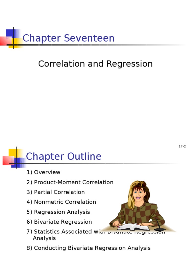 Chapter Seventeen: Correlation and Regression | PDF | Regression Analysis | Errors And Residuals