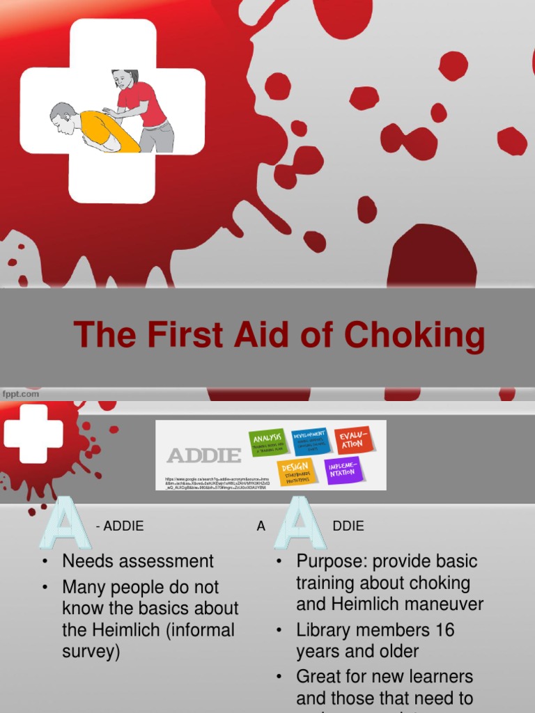 First Aid Training for Choking | PDF | First Aid